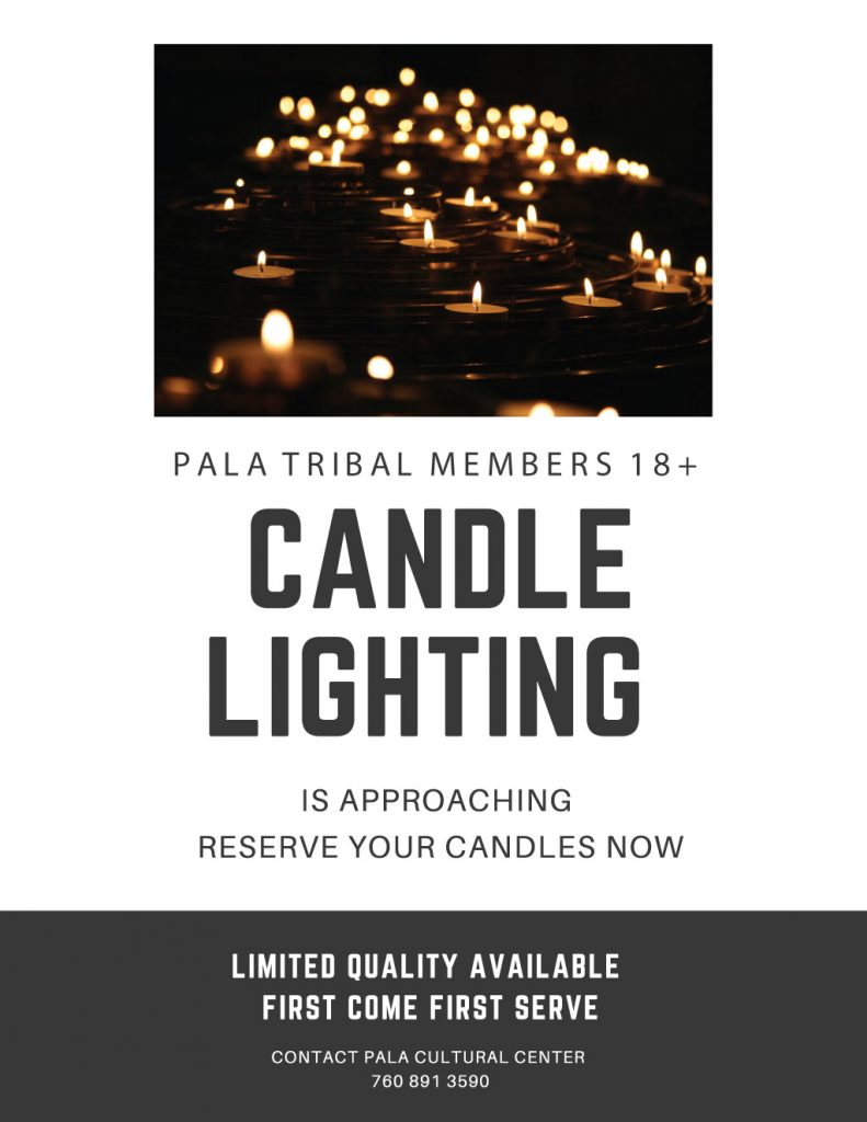 Pala Candle Lighting - Pala Tribe