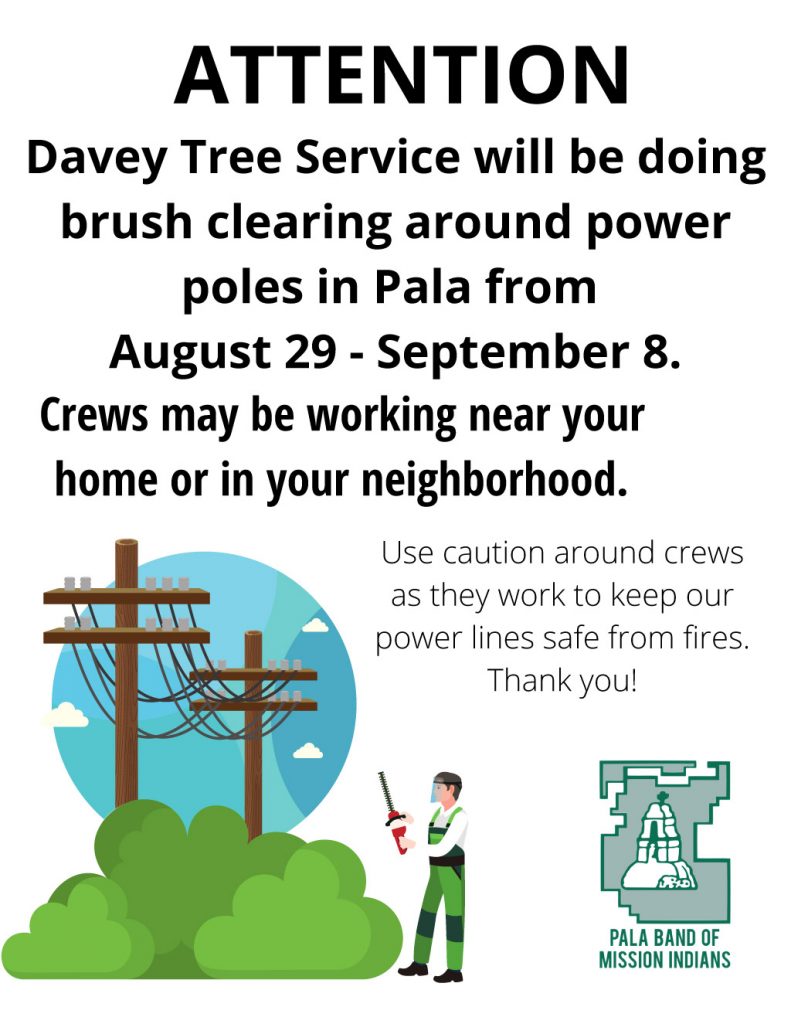 Community Notice: SDG&E Brush and Branch Trimming around Power Poles ...