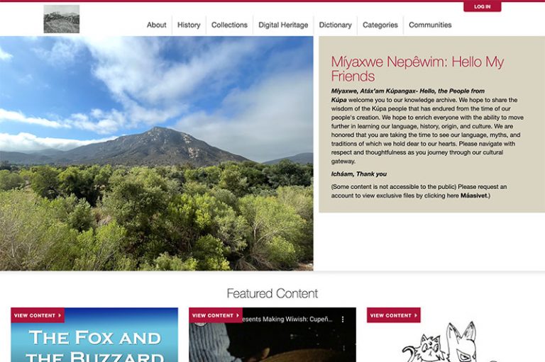 Language Revitalization - Pala Tribe