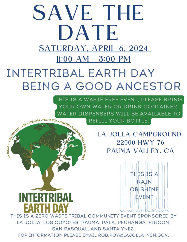 Inter-Tribal Earth Day - Pala Tribe